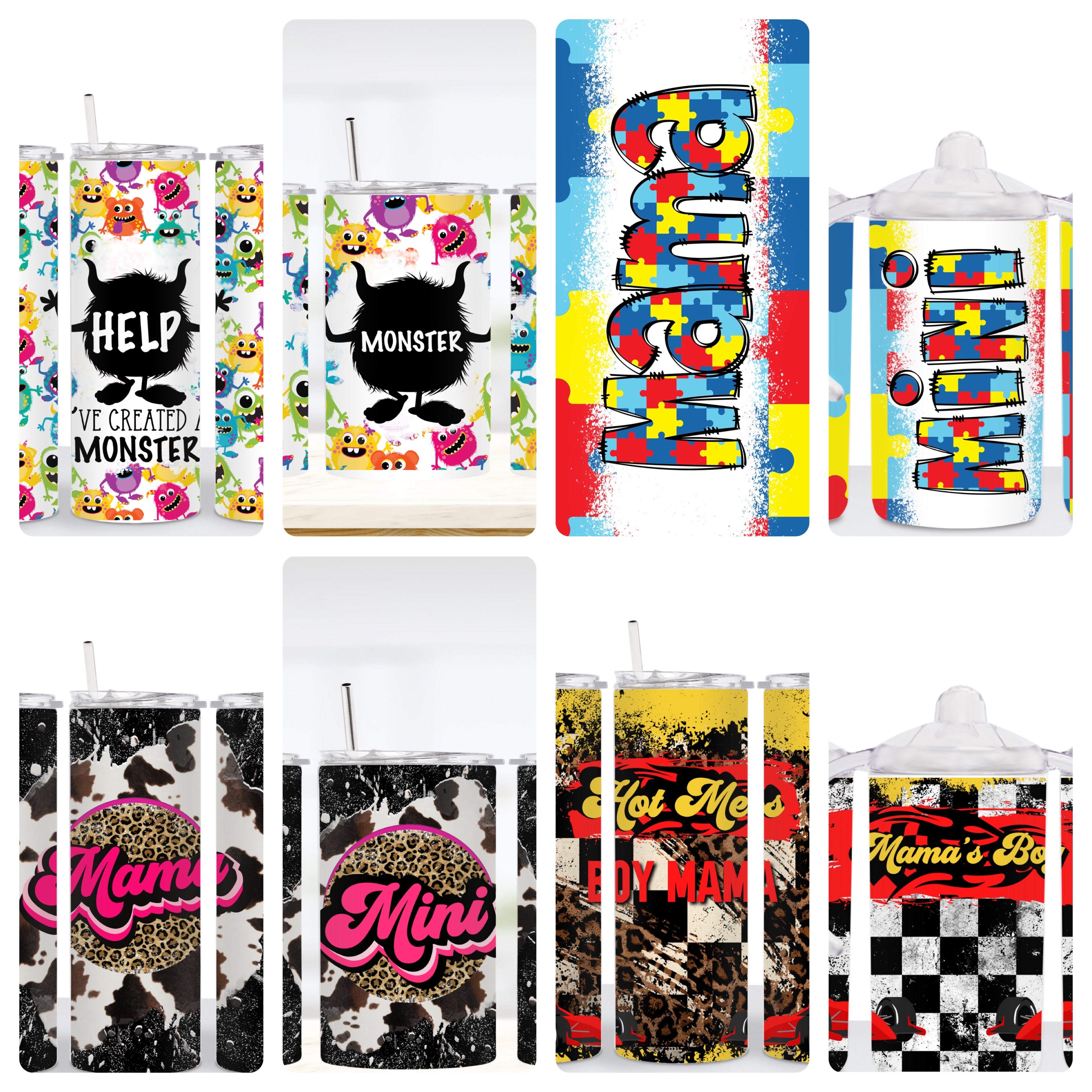 Mama/Daddy & Me Tumbler Sets – Through MyMy Eyez